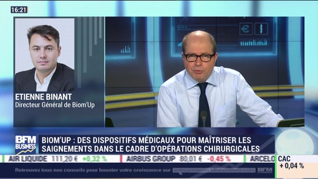 Biom'Up : Des dispositifs médicaux pour maîtriser les saignements dans ...