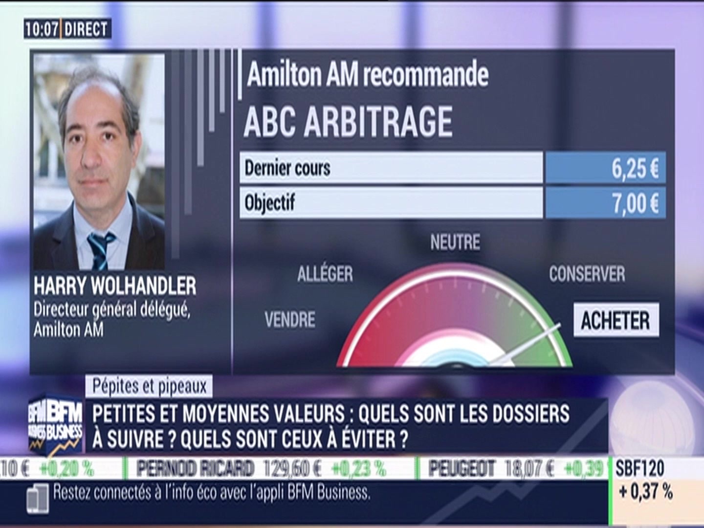 Abc arbitrage : ABC Arbitrage - 28/11 - BFM Bourse