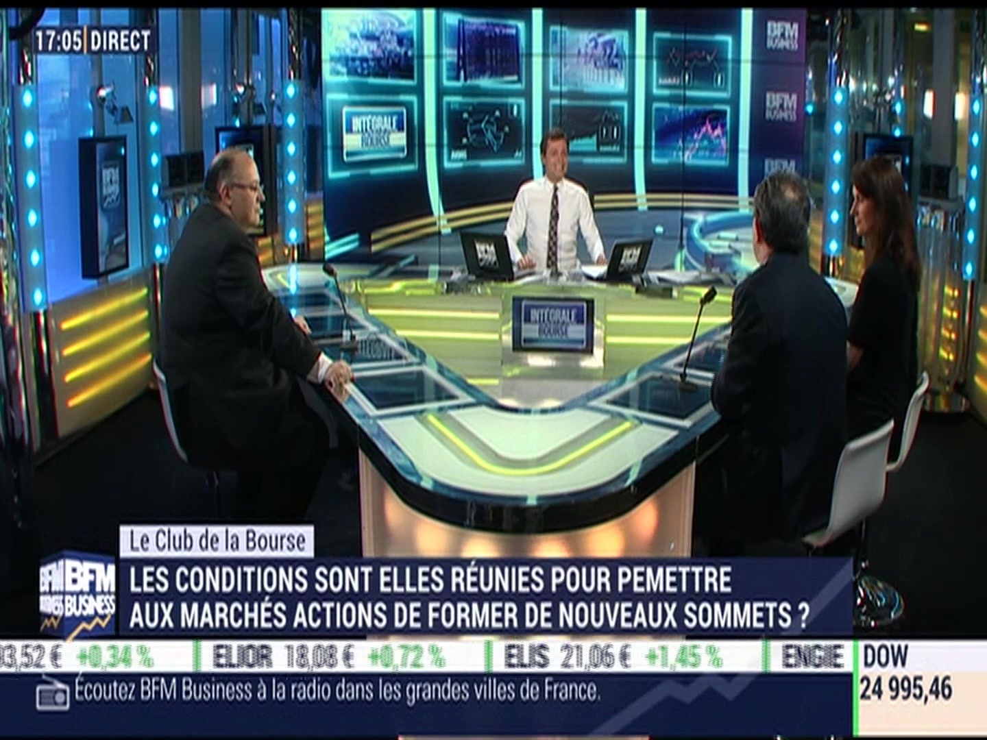 Le Club de la Bourse : Christian Parisot, Régis Bégué, Sophie ...