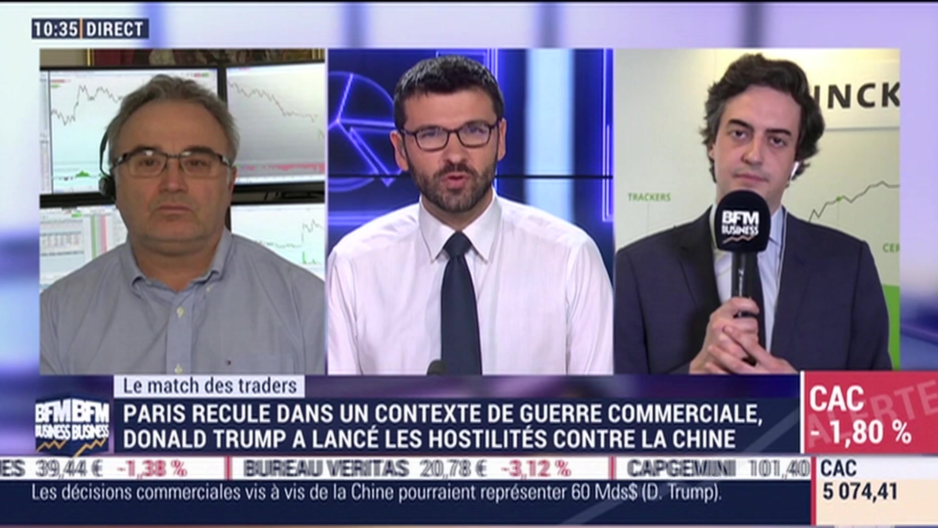 Le Match des Traders : Jean-Louis Cussac VS Nicolas Chéron - 23/03 ...