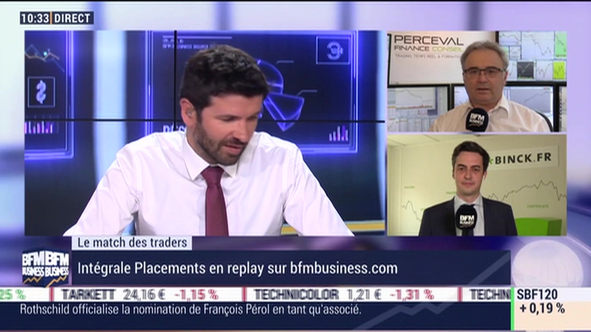 Le Match des Traders : Jean-Louis Cussac VS Nicolas Chéron - 27/04 ...